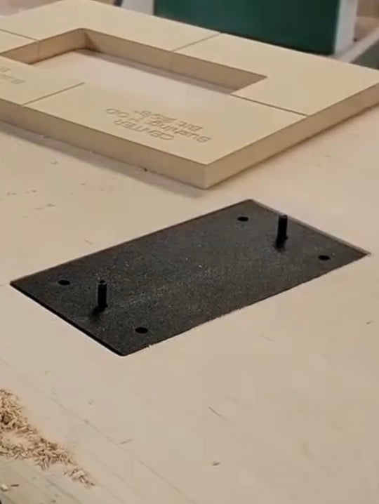 Wood Top to Wood Leg Mounting Plates – Bidwell Wood & Iron